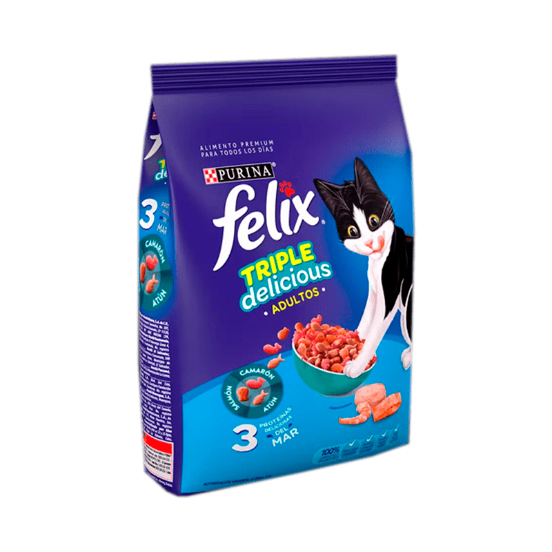 Felix Triple Delicious Mar Adultos - Ser Mascotas